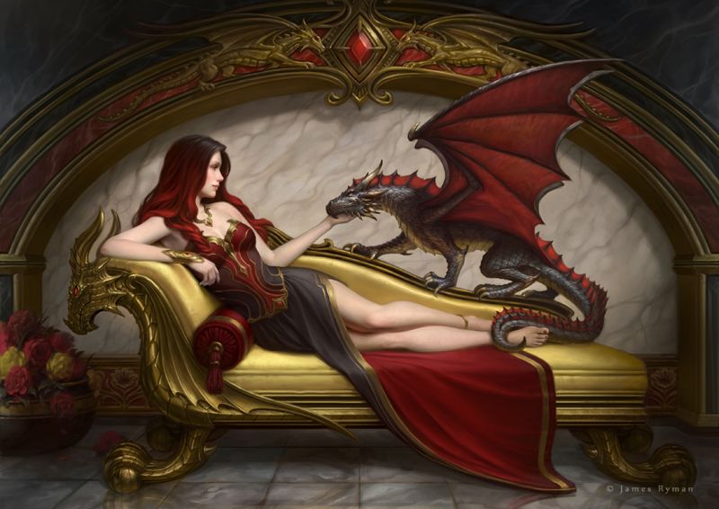 Dragon Companion by James Ryman | Scrolller