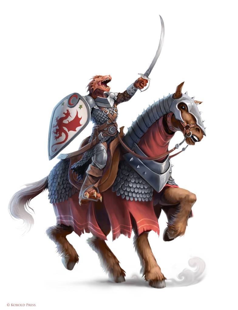 Dragonborn Light Cavalry by Will O'Brien | Scrolller