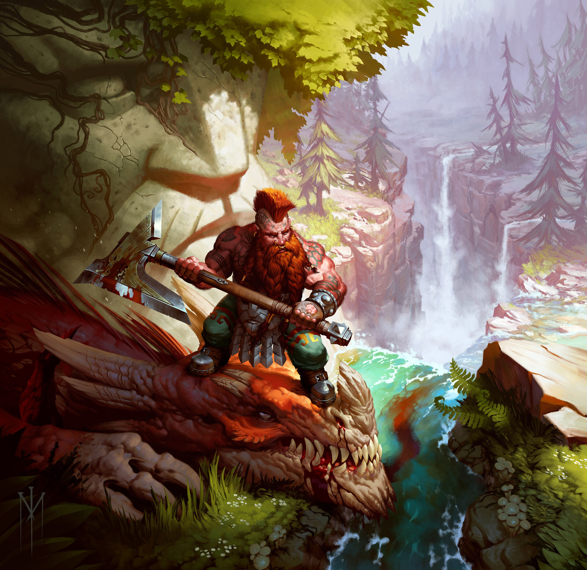 Dragonslayer by Viktor Mukhin | Scrolller