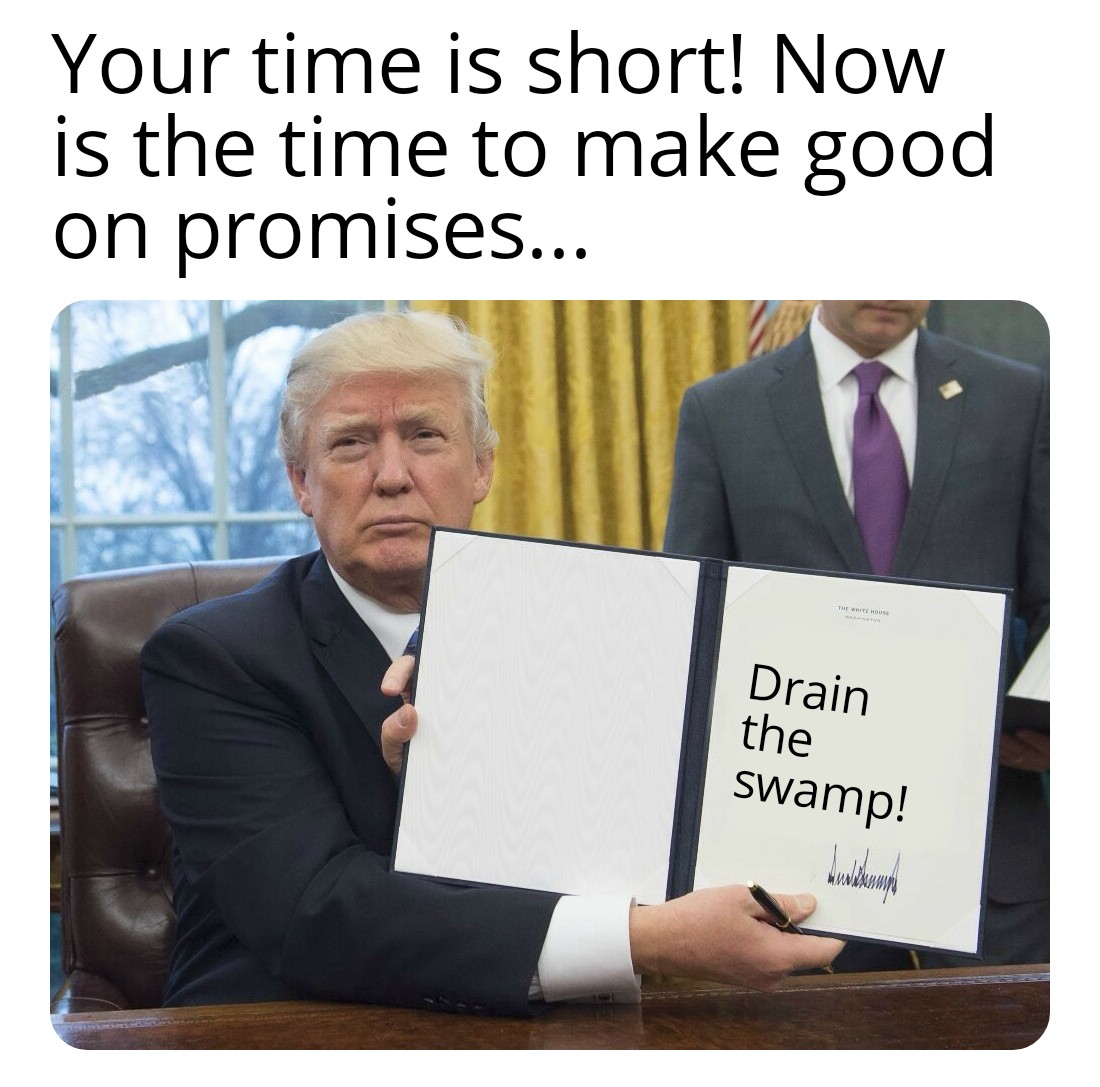 DRAIN THE SWAMP! | Scrolller