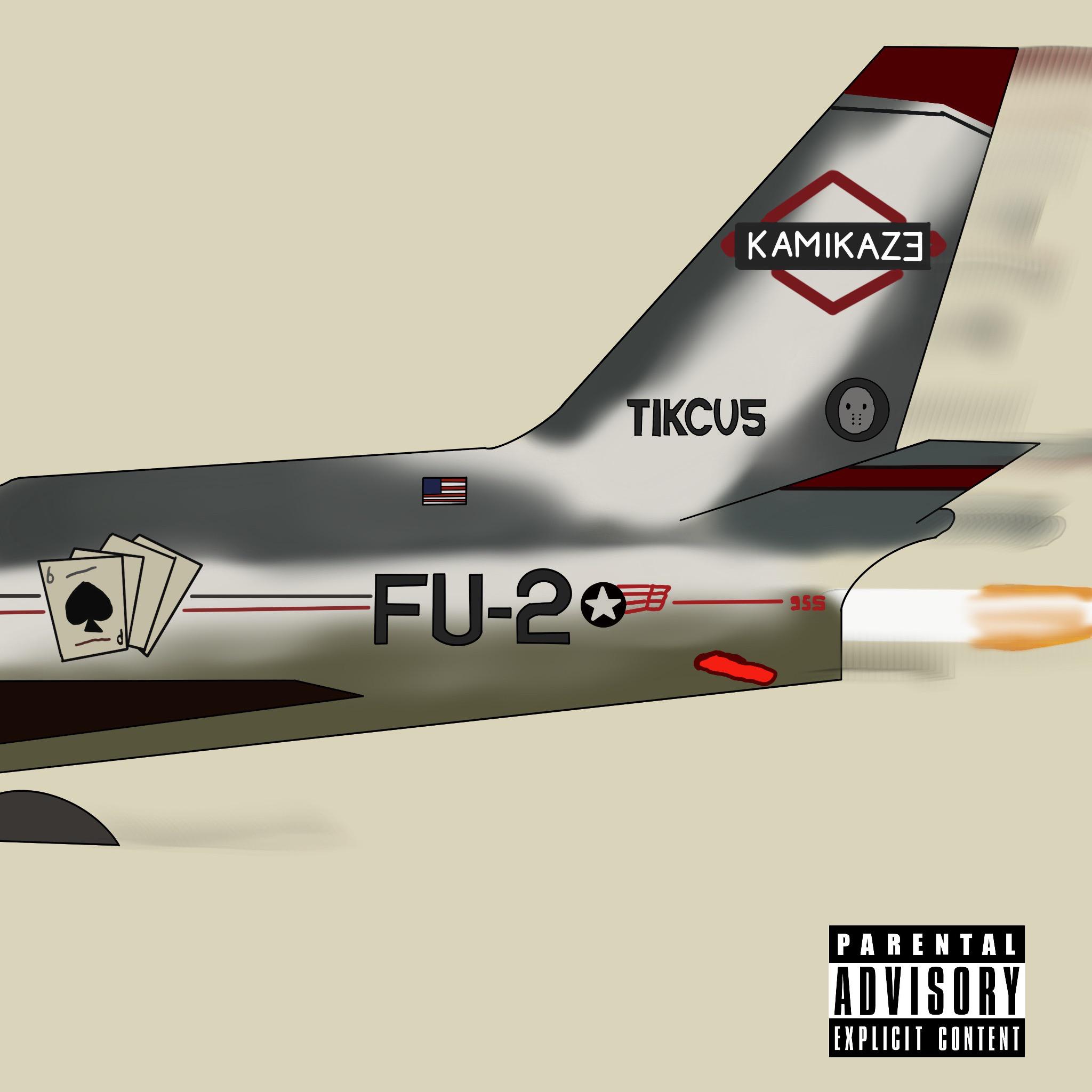 Drawing all 11 Eminem albums. Kamikaze. | Scrolller