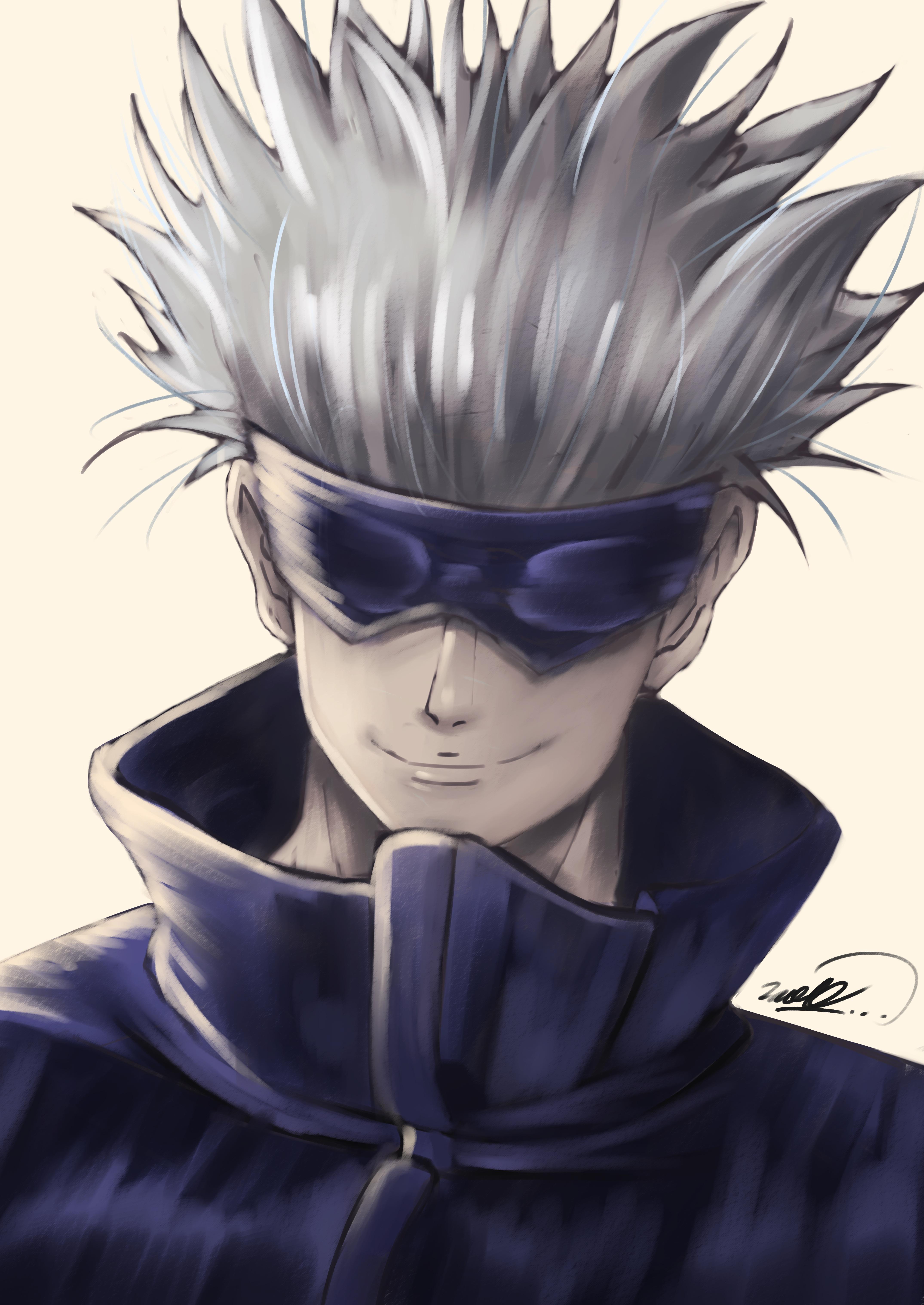 Drawing of Gojo!!! Art by me @lolzech on ig | Scrolller