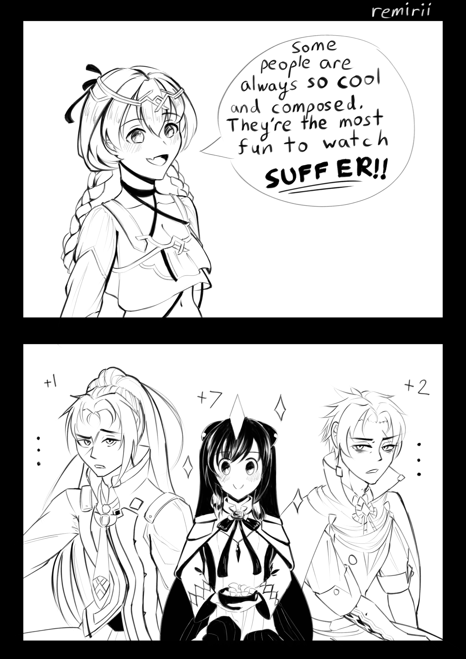 Drew a Very Supportive Ruele | Scrolller