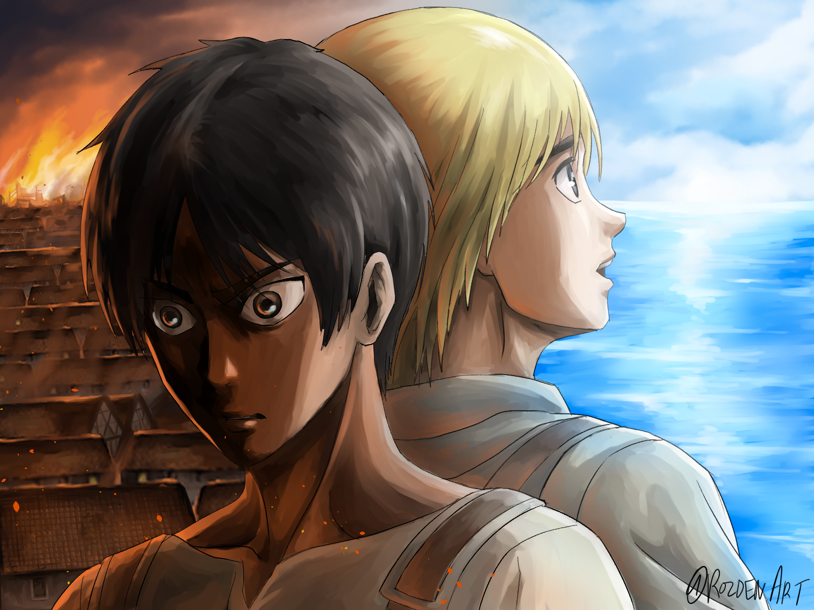 Drew Eren and Armin | Scrolller