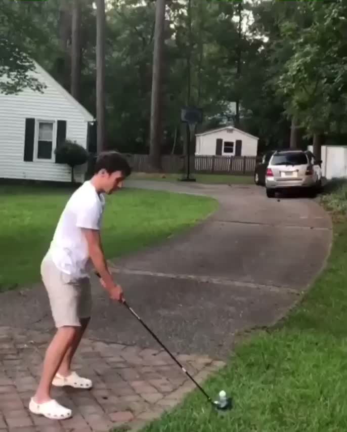 Driving your backyard... | Scrolller