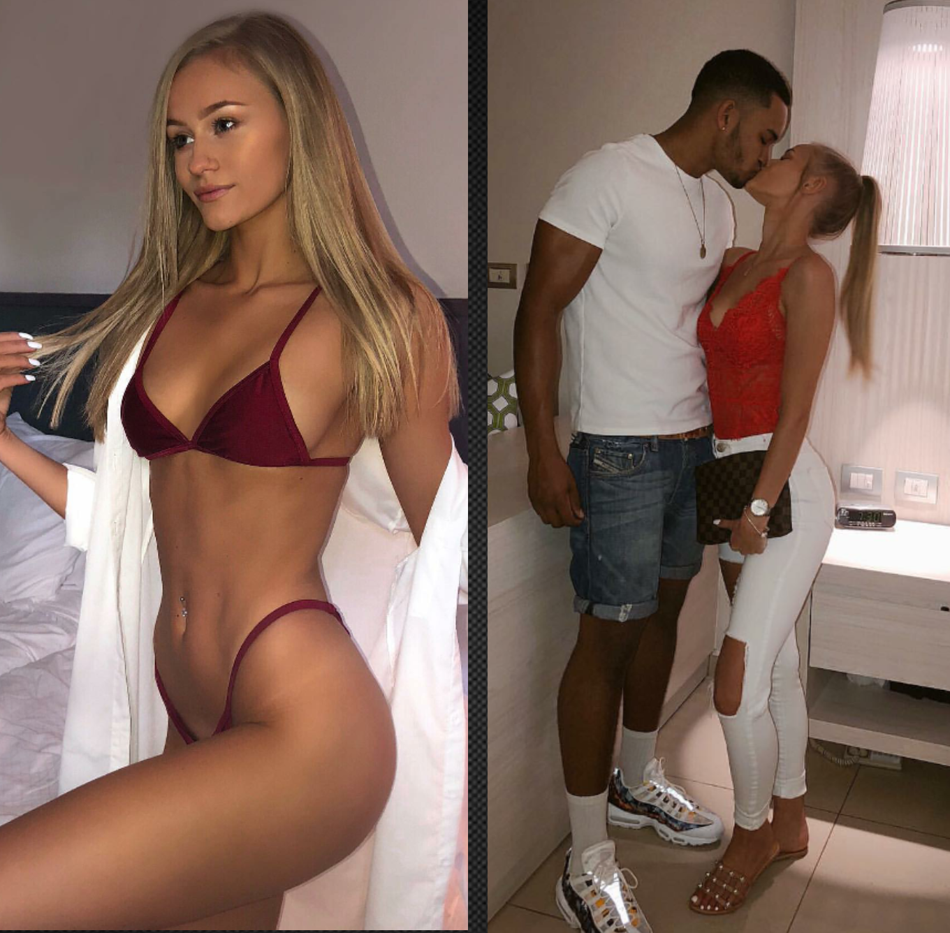 Discover more like BlackMeetsWhite: Drop Dead Gorgeous UK SnowBunny & Her Black Boyfriend and ...