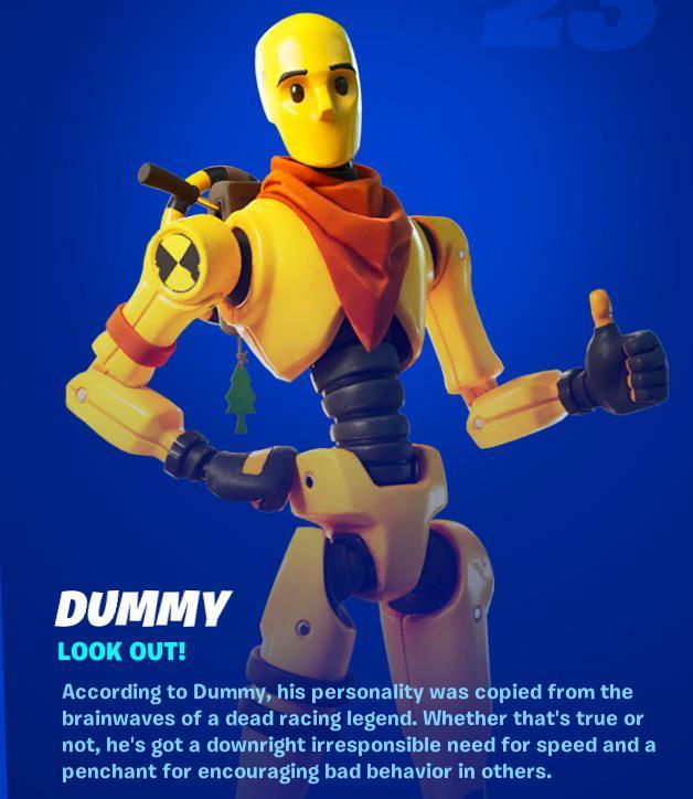 Dummy has the deepest lore | Scrolller