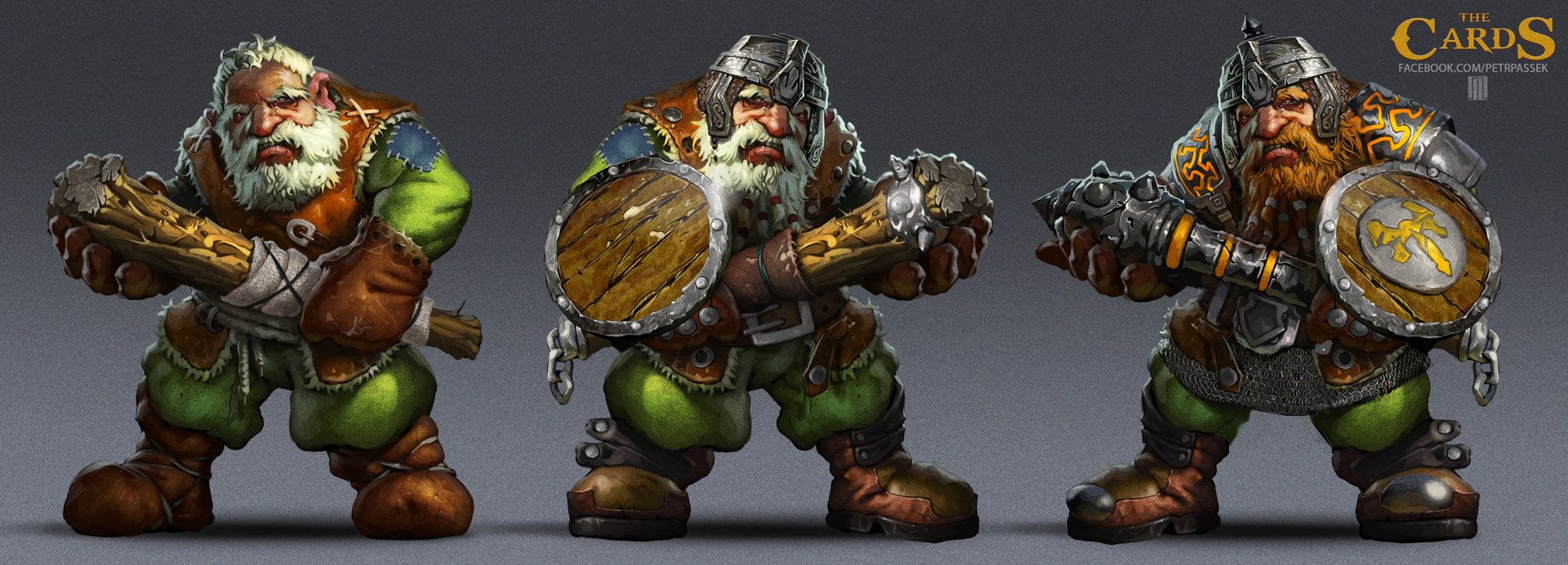 Dwarf Warrior by Petr Passek | Scrolller