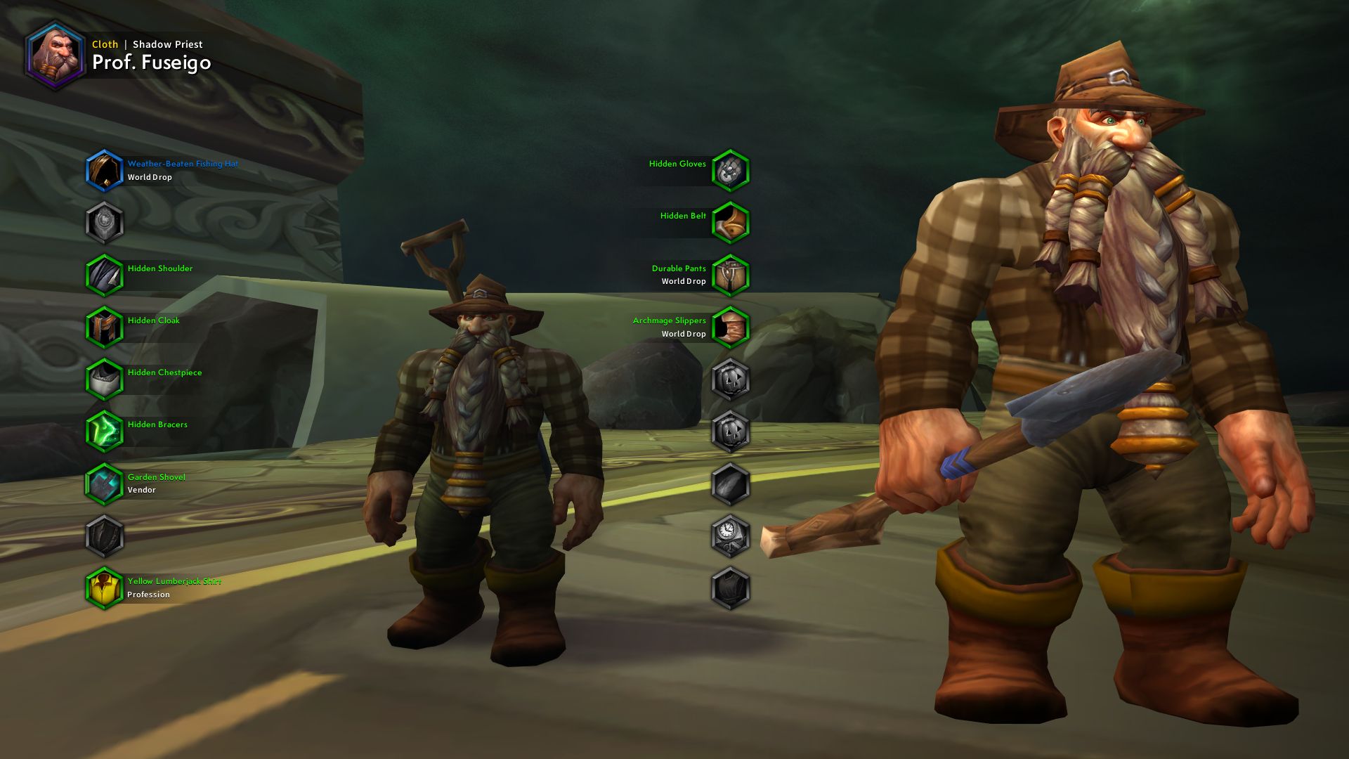 Dwarven Explorer, my main transmog | Scrolller