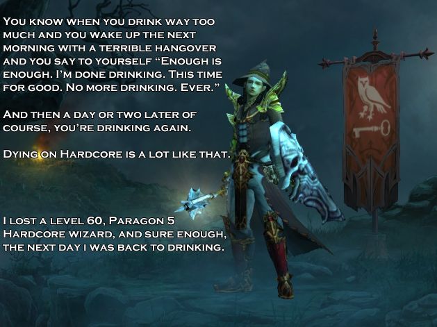 Dying on hardcore is like waking up with a hangover. | Scrolller