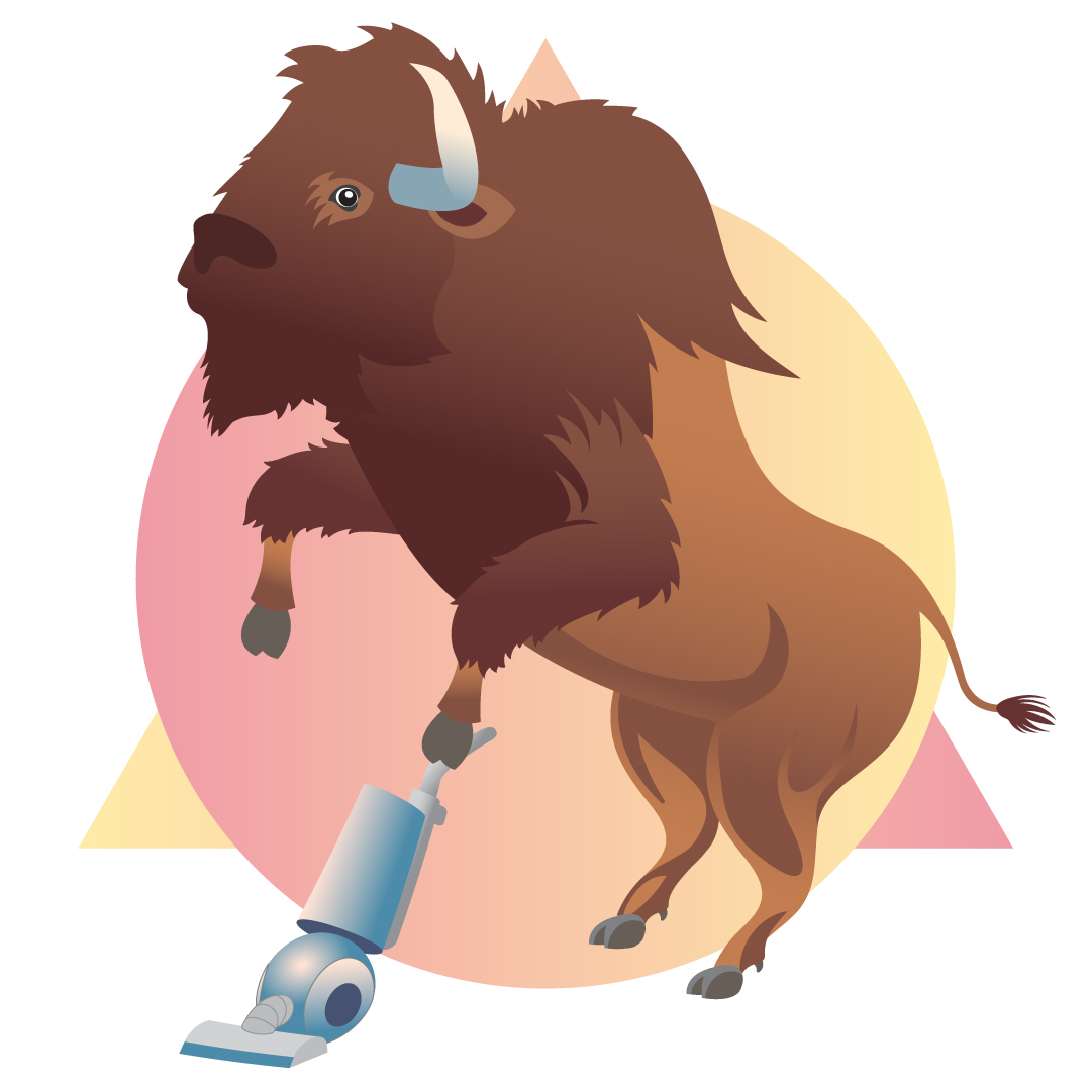 Dyson Bison, Me, Digital, 2021 | Scrolller