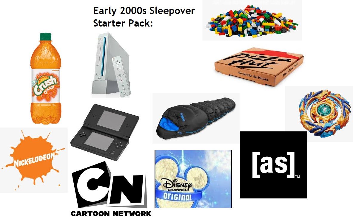 Early 2000s Sleepover Starter Pack: | Scrolller
