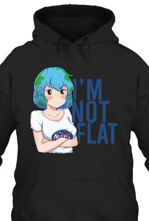 Earth chan I'm not flat | Scrolller