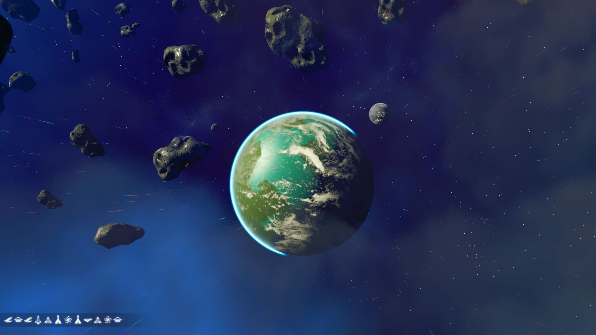 Earth, complete with an airless moon. Sadly it's a rainy planet with superheated storms. It ...