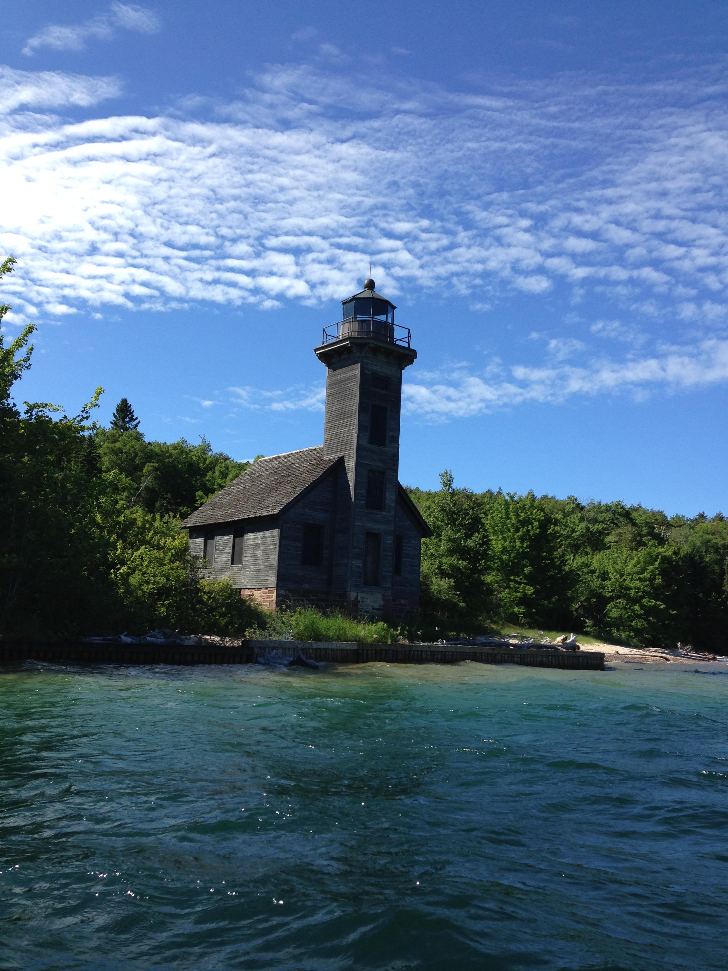 East Channel Lighthouse, Munising | Scrolller