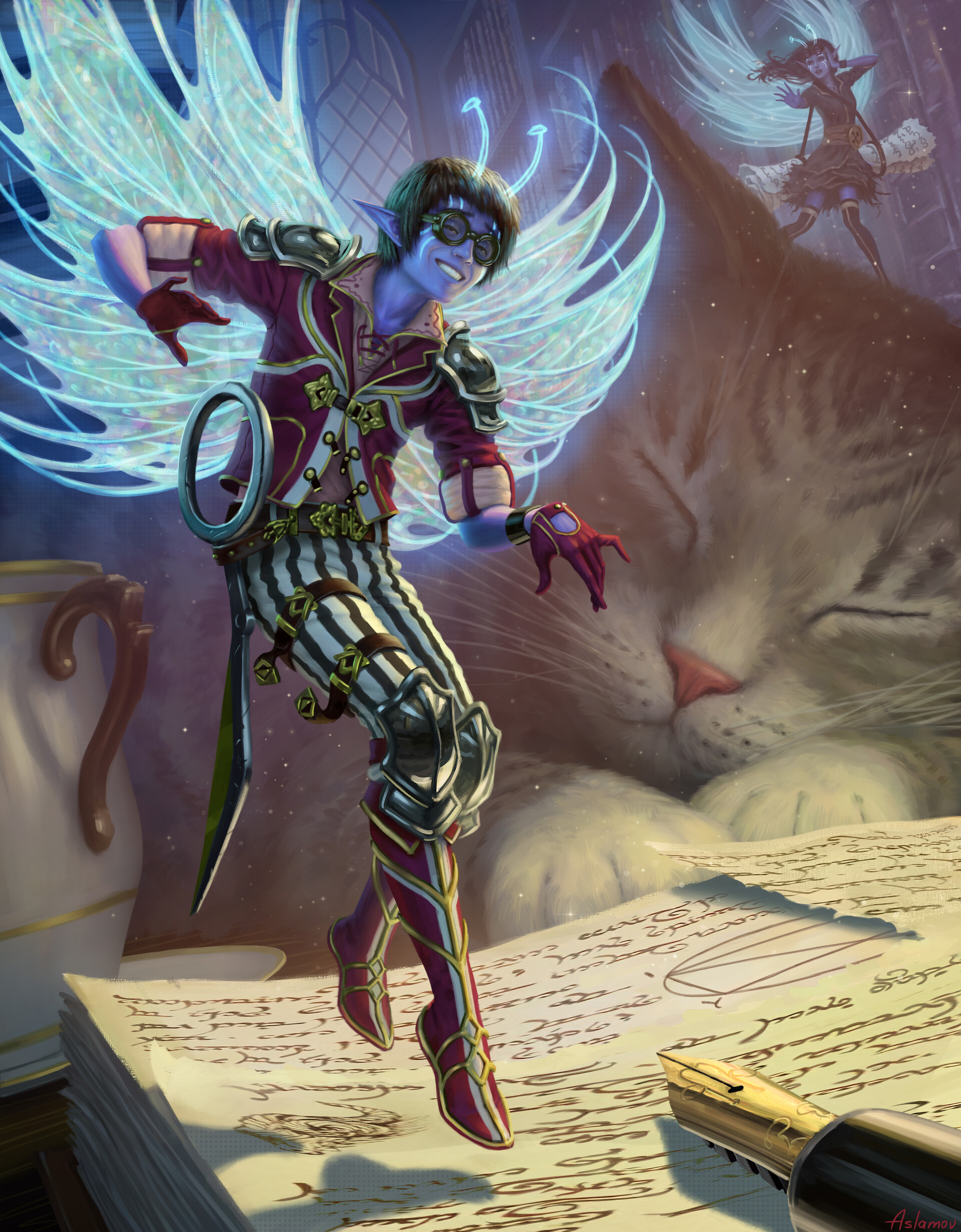 Easy Breezy, the Cunning Sprite by Andy Aslamov | Scrolller