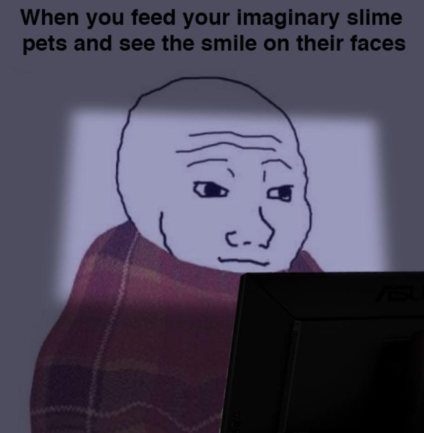 Eat away little adorable blob | Scrolller