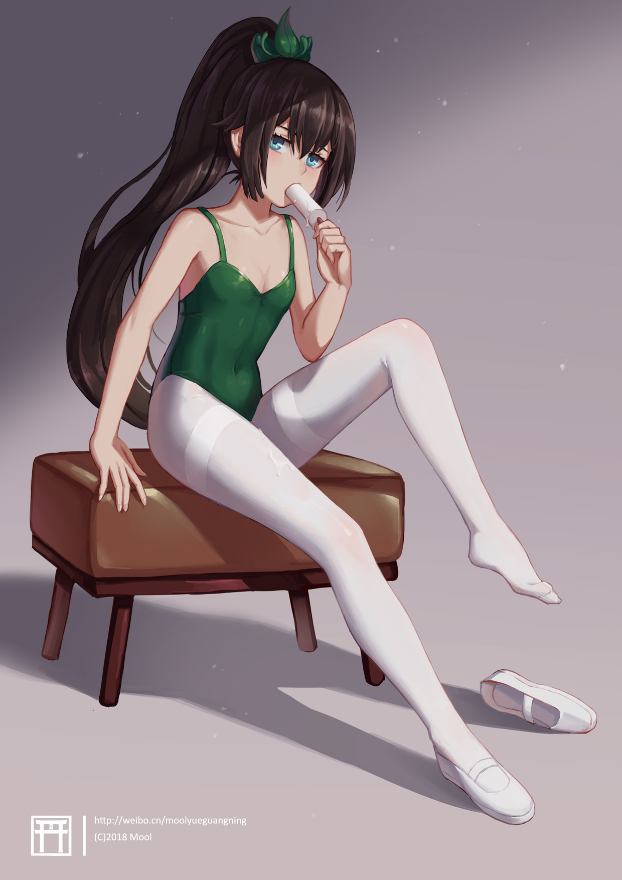 Eating a popsicle [Onmyouji] | Scrolller