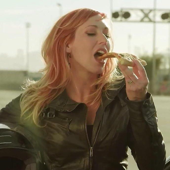 Eating a slice | Scrolller