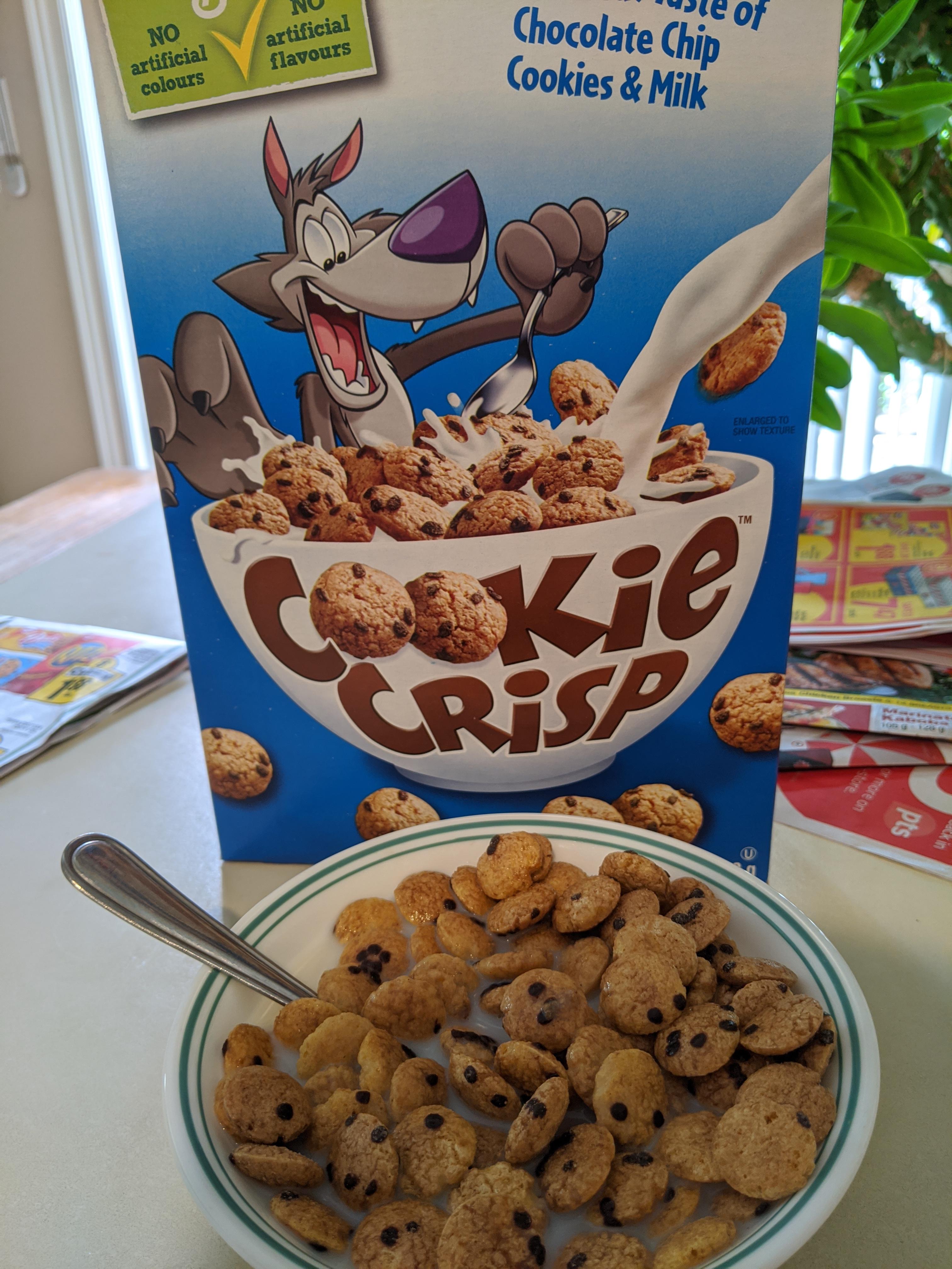 Eating some Cookie Crisp. | Scrolller