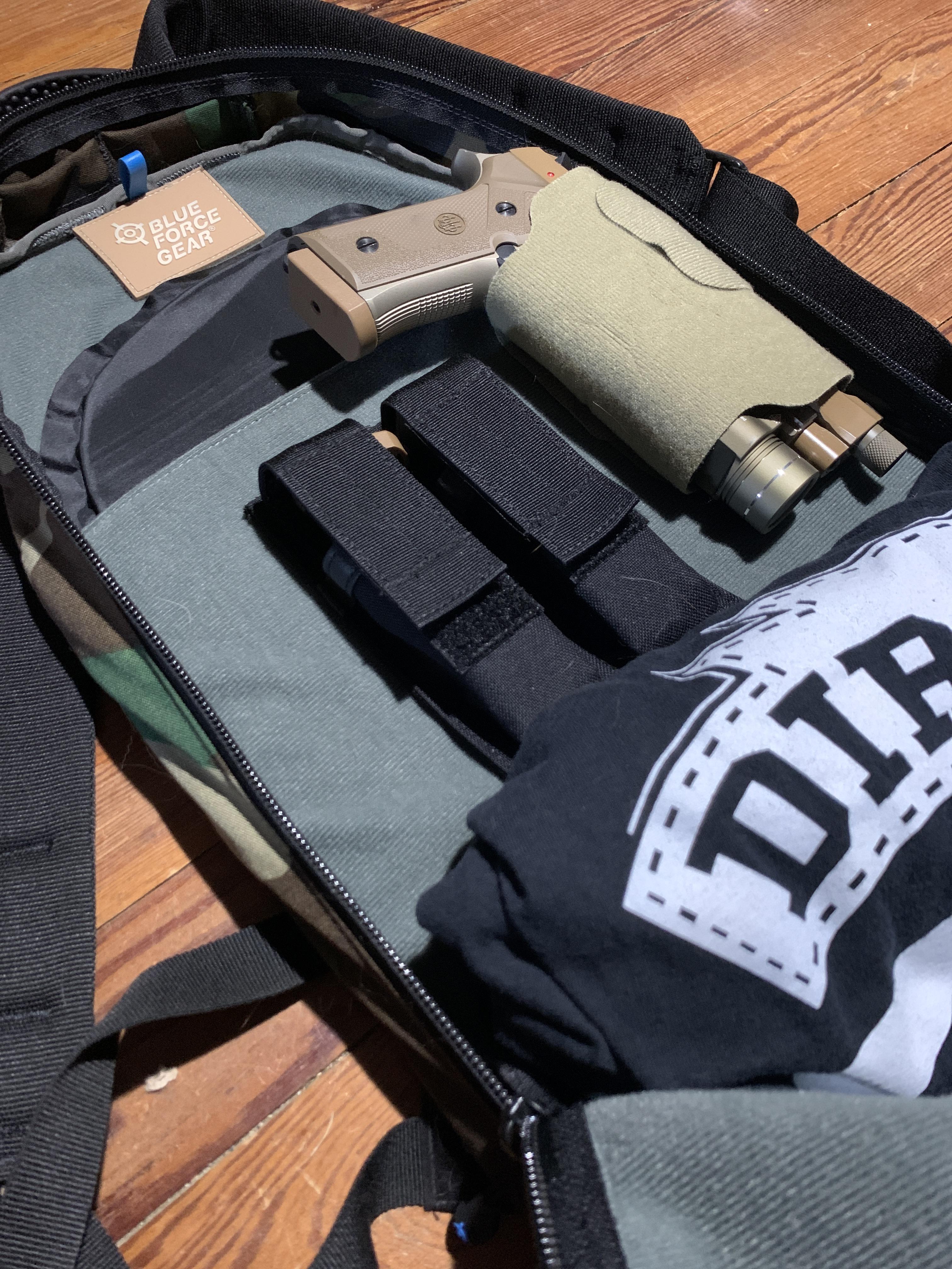 EDC with the M9a3, BFG bag, Vertx Holster and Botach bag plate | Scrolller
