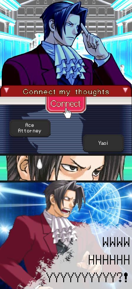 Edgeworth reacting to certain origins of AA | Scrolller