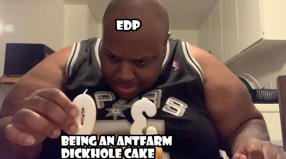 EDP eating his favorite type of cake! | Scrolller