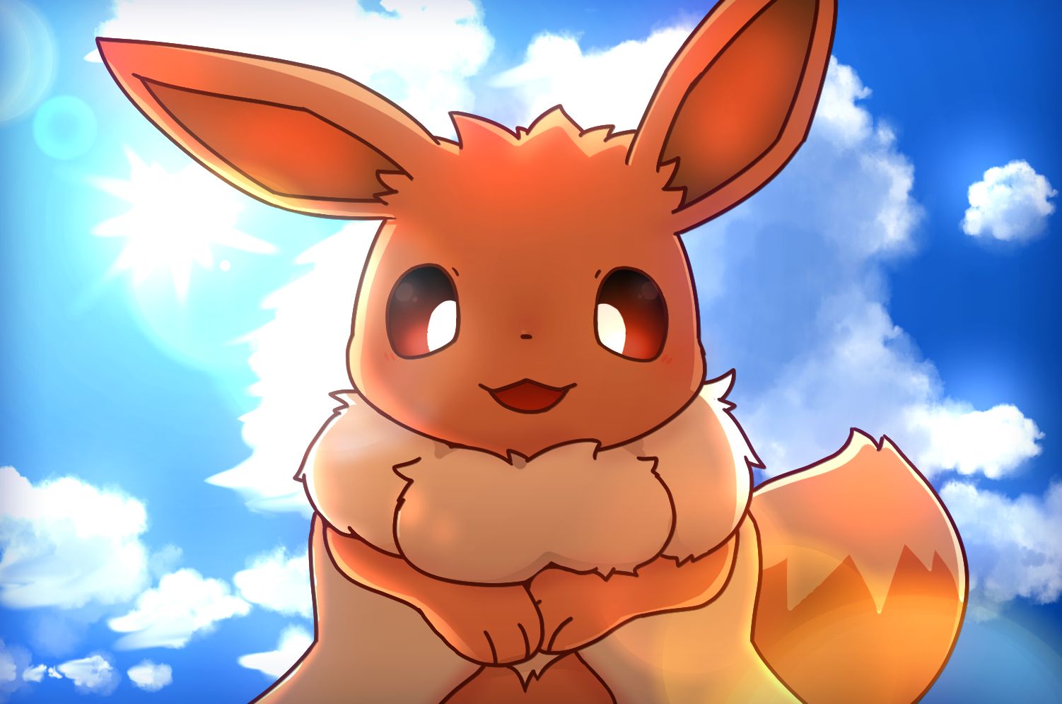 Eevee computer wallpaper | Scrolller