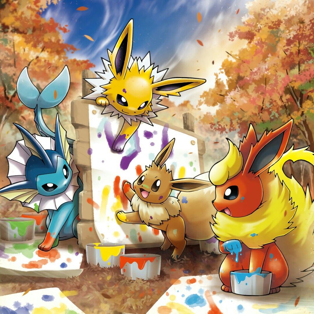 Eeveelution painter | Scrolller