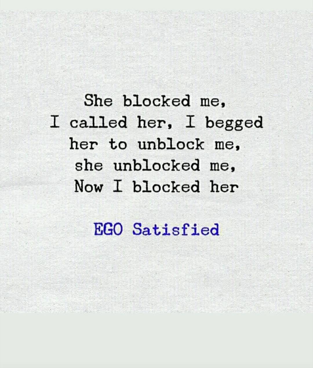 Ego satisfied😶 | Scrolller