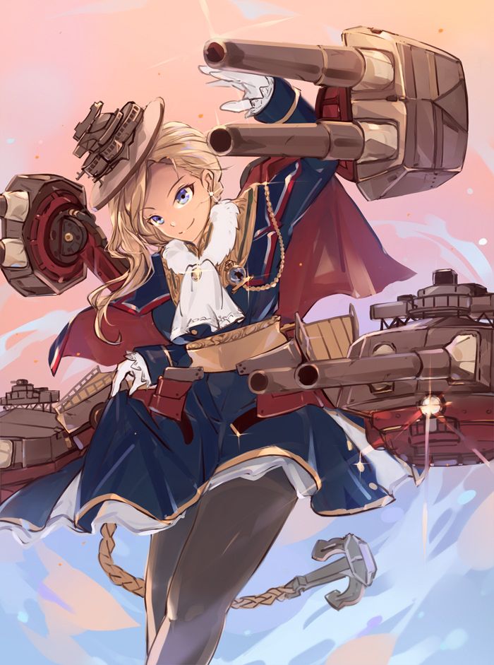 Elegant Lady HMS Hood & guns | Scrolller