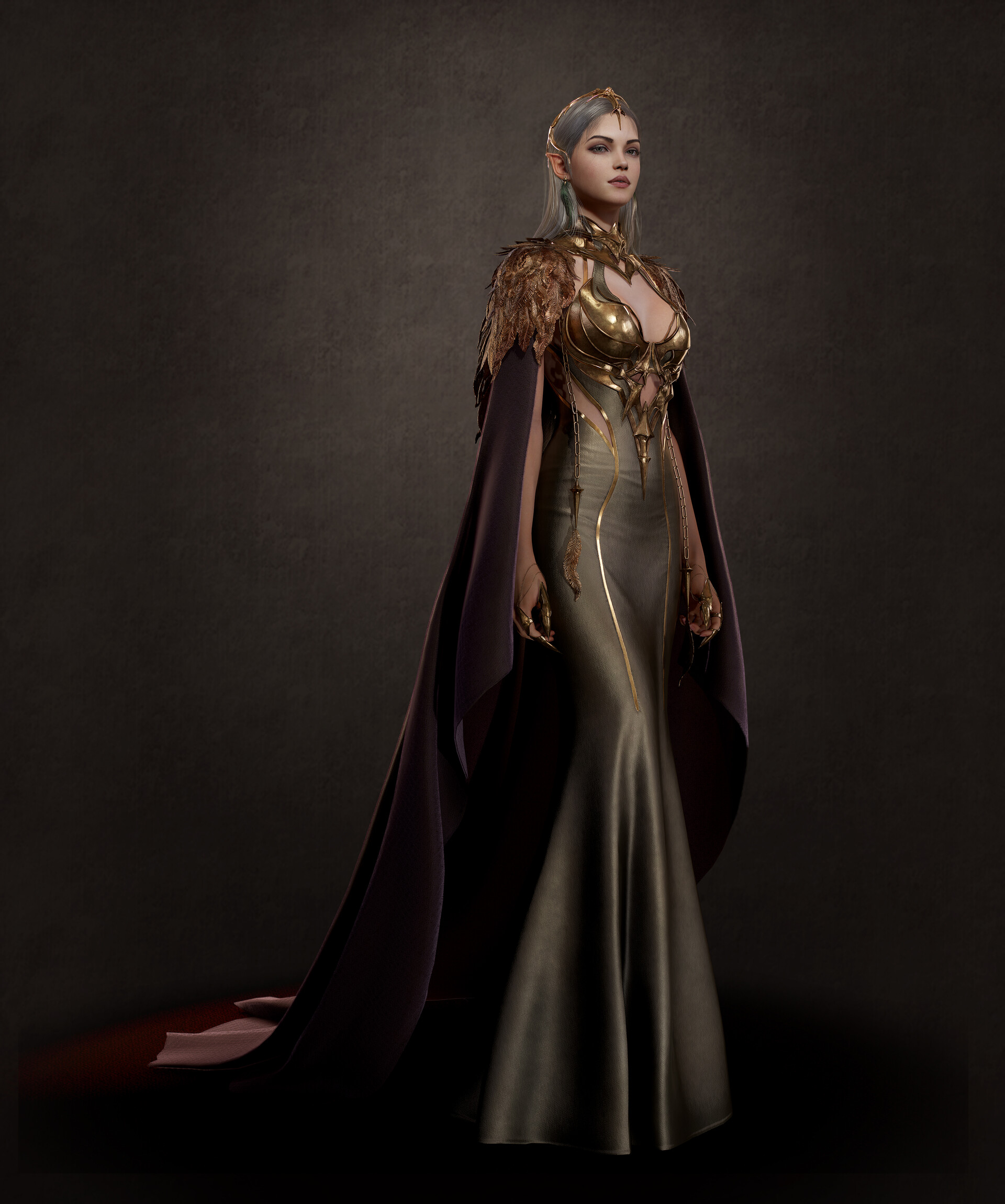 Elf queen by Ji Young Hong | Scrolller