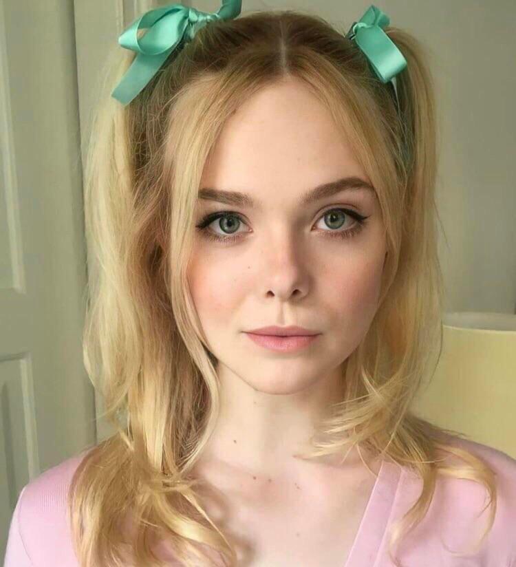 Elle Fanning as the most perfect doll | Scrolller