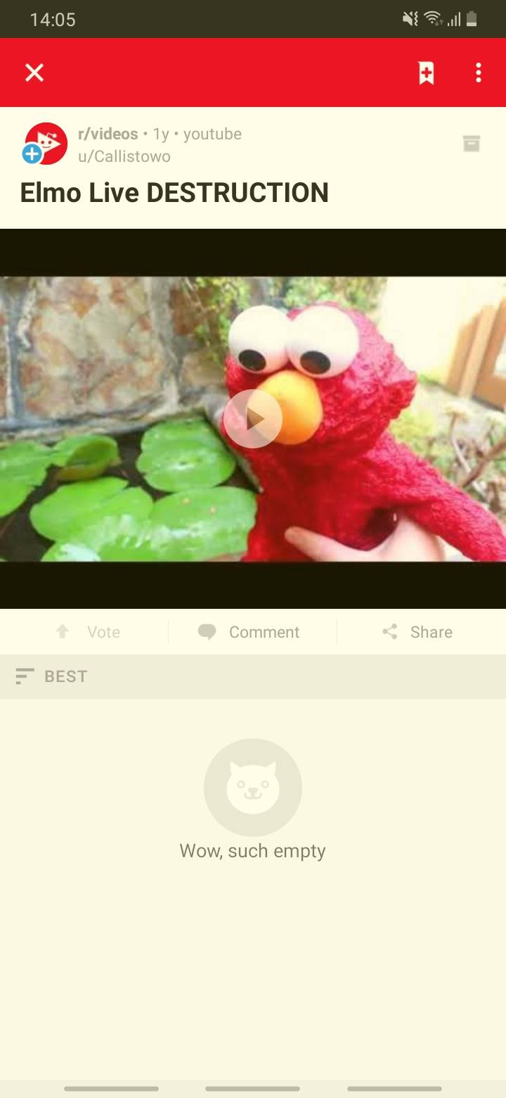 Elmo live got soggy | Scrolller