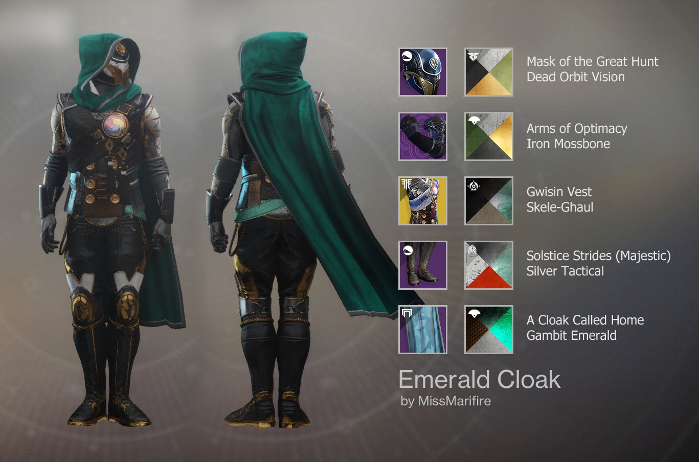 Emerald Cloak | Scrolller