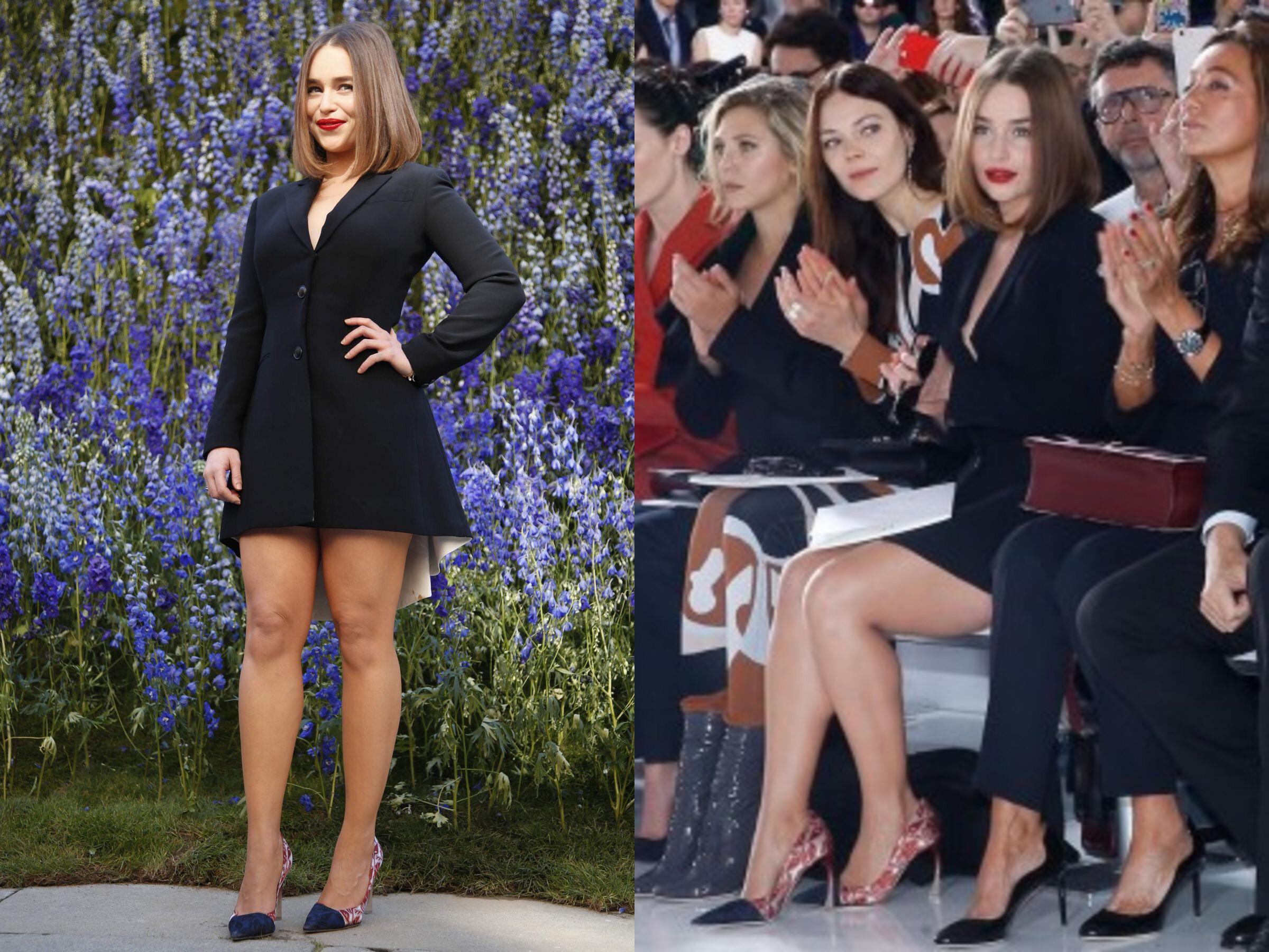 Emilia Clarke and her killer legs | Scrolller