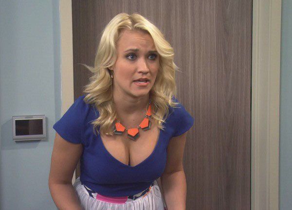 Emily Osment downblouse | Scrolller