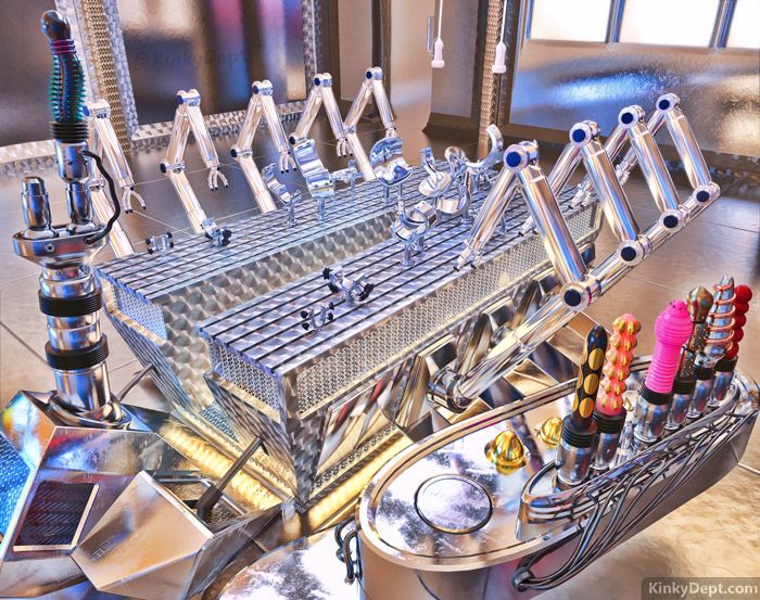 Empty table - inside the Slave Unit | Scrolller