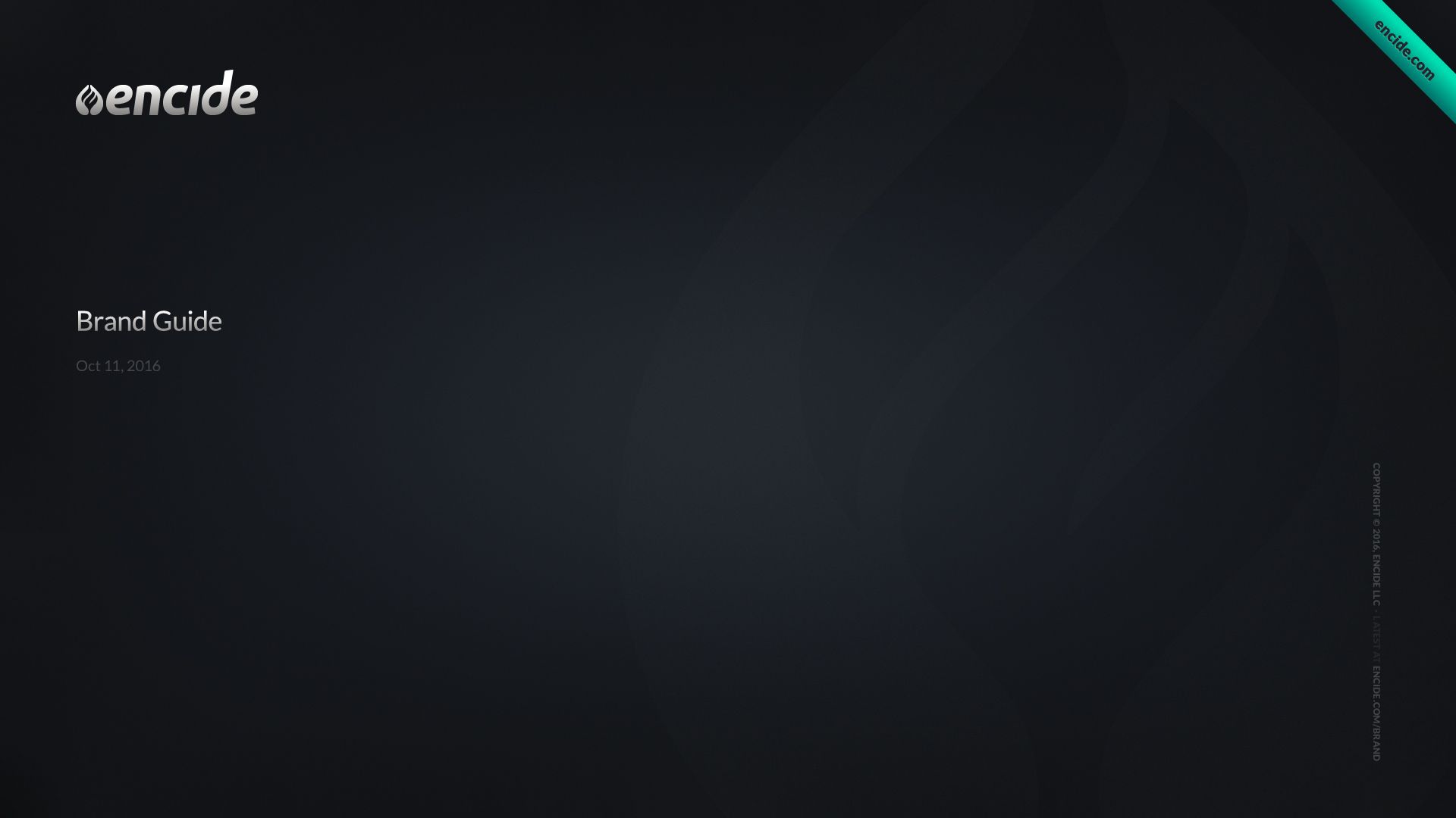 Encide Brand Guide | Scrolller