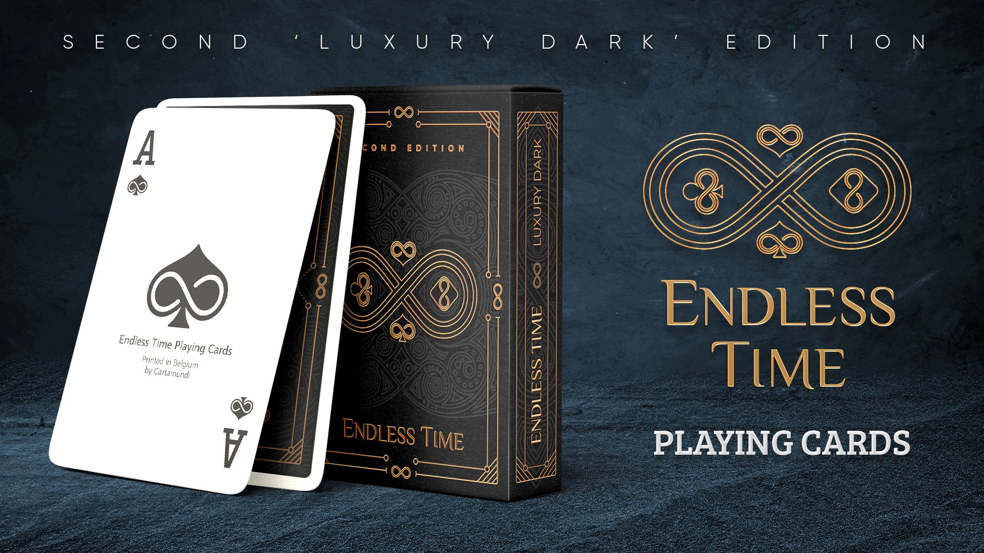 Endless Time "Luxury Dark" Playing Cards are now live on Kickstarter! | Scrolller