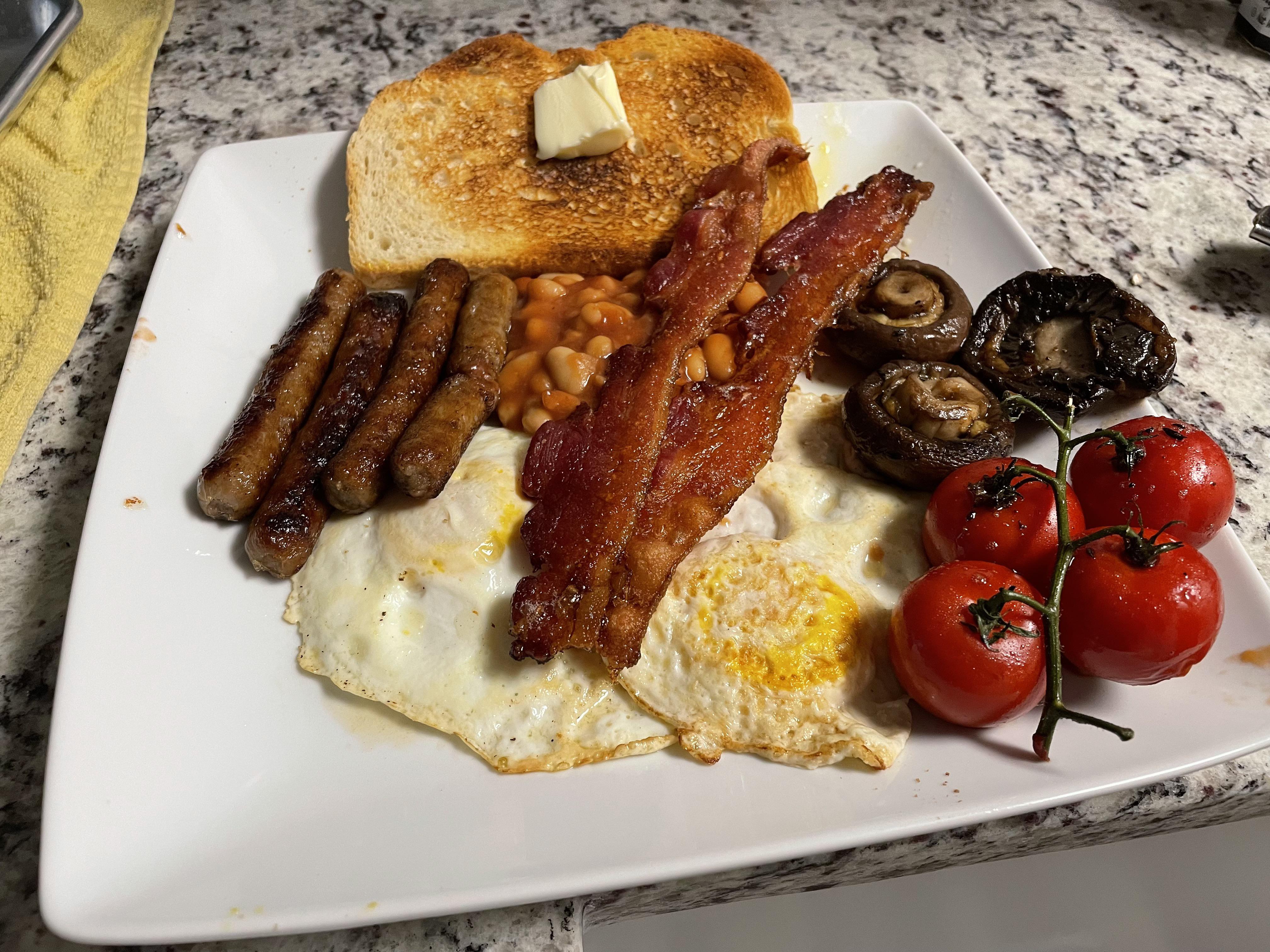 English Breakfast (No Black Pudding) | Scrolller