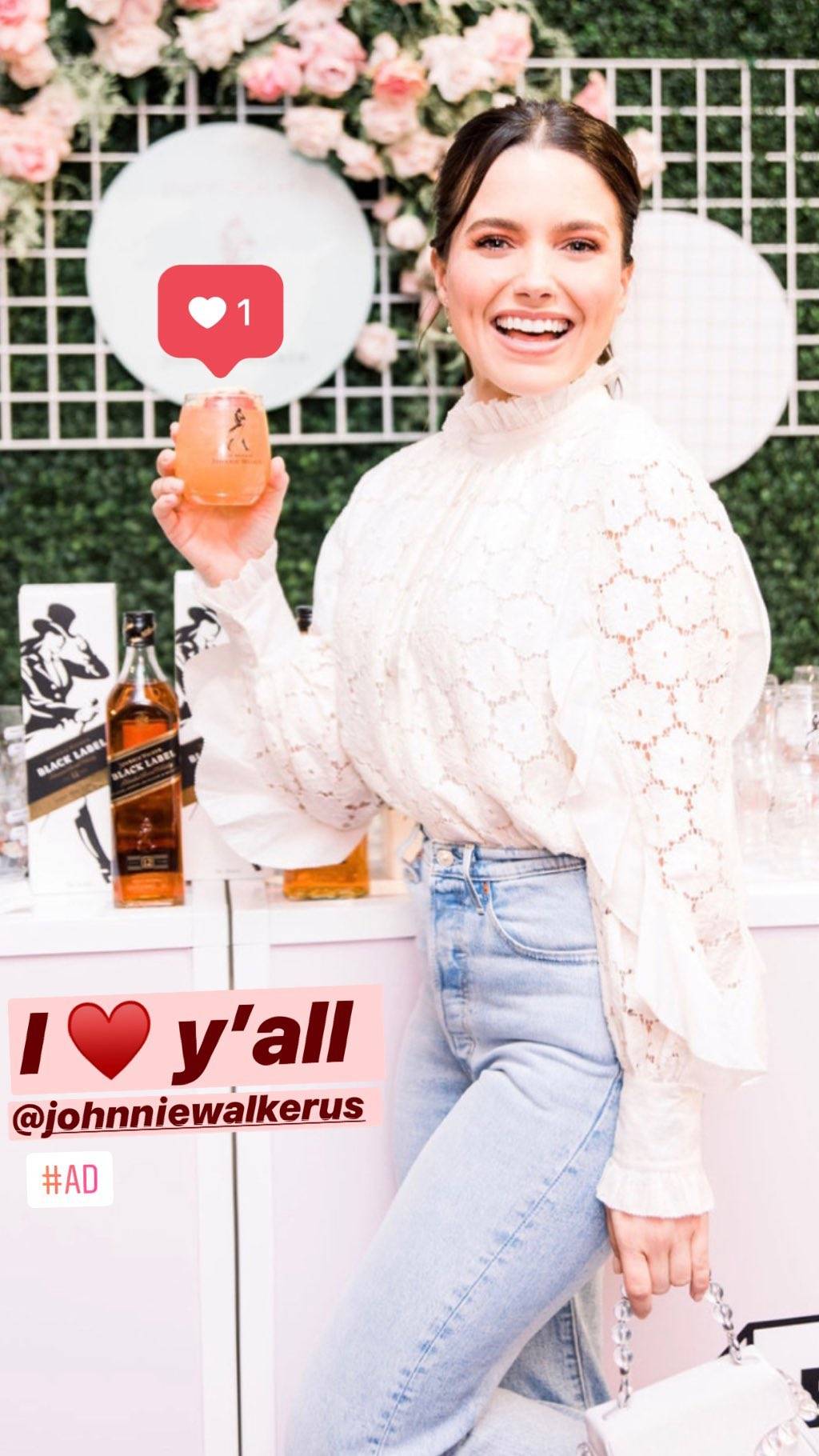 Enjoying some Johnnie Walker while looking fabulous | Scrolller