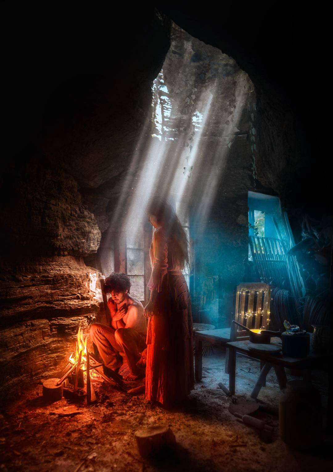 "Enlighten Me", Digital, 3508x4961px by @TiagoAleixo | Scrolller