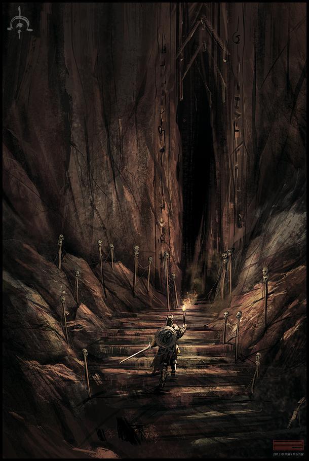 Entering the Caves by Mark Molnar | Scrolller