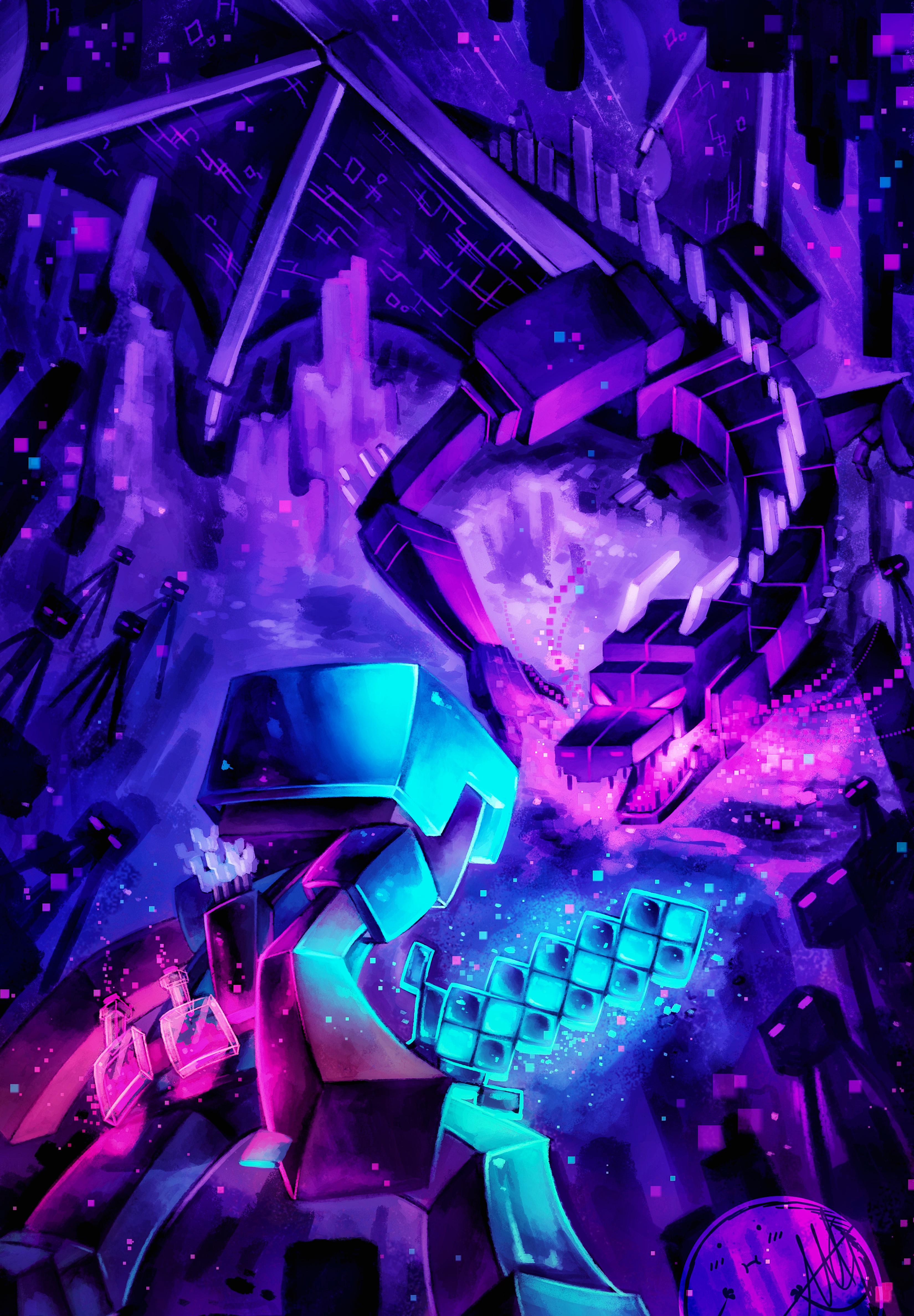 Epic Minecraft-The End! by WalkingMelonsAAA | Scrolller