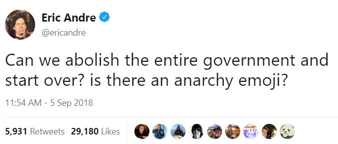 Eric Andre is a comrade | Scrolller