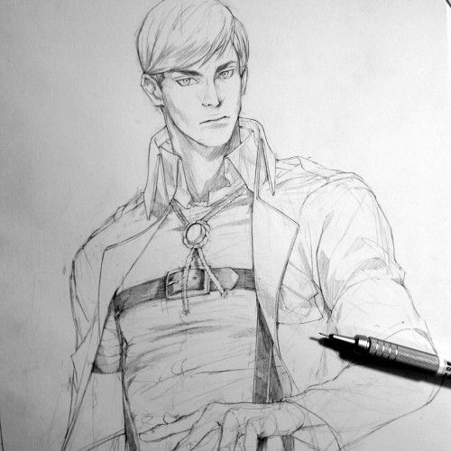 Erwin Smith from AoT by artbyshinji | Scrolller
