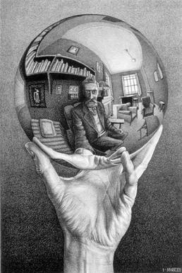 Escher sphere kinda looks like a loaded Cubemap | Scrolller
