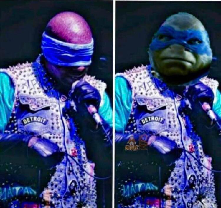 Esham out here looking like a Ninja Turtle | Scrolller