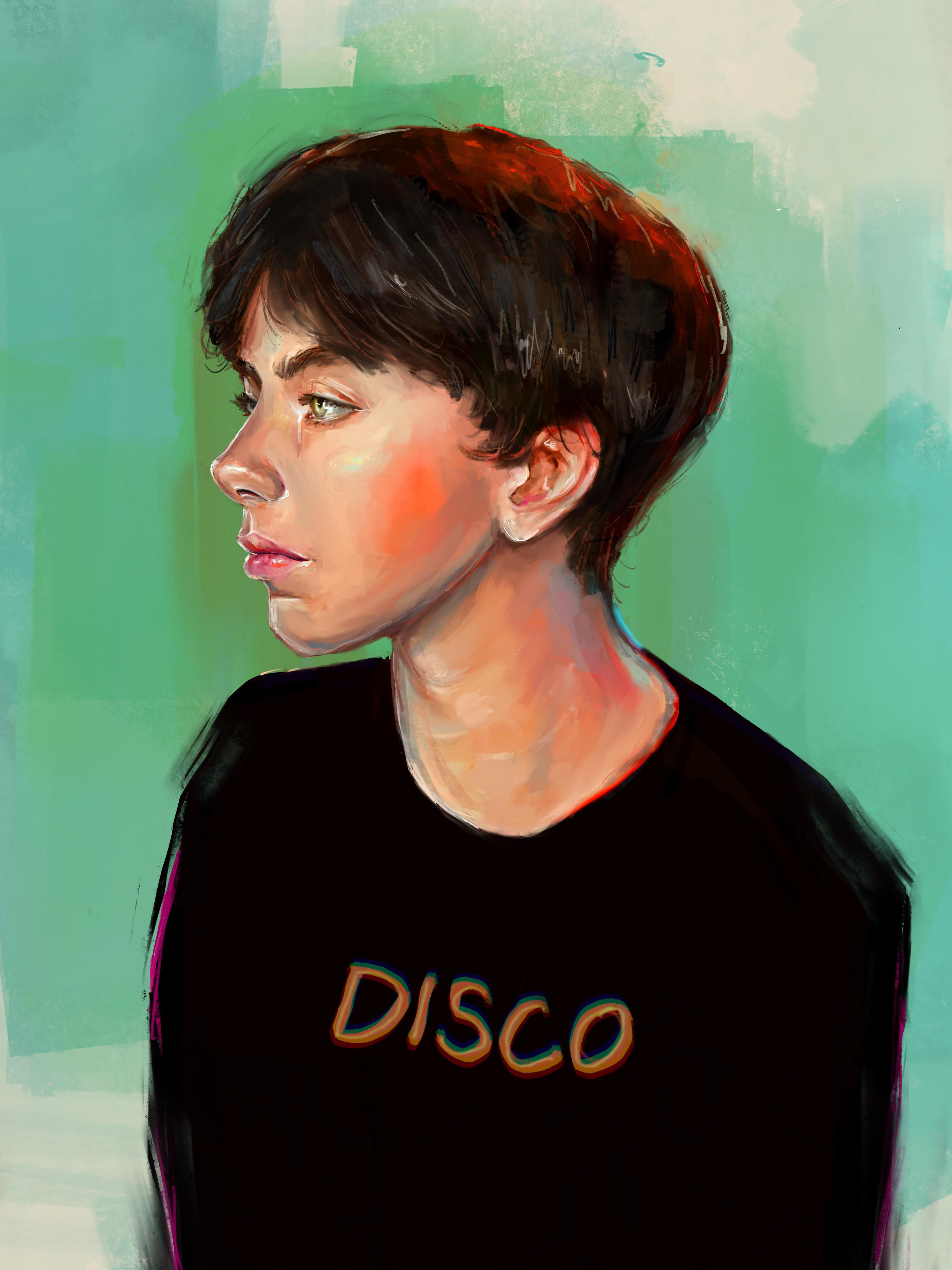 Ethan, Me, Digital, 2020 | Scrolller